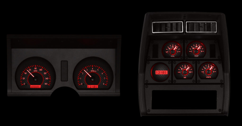 1978-1982 Corvette Dakota Digital VHX Gauges - Custom Image Corvettes
