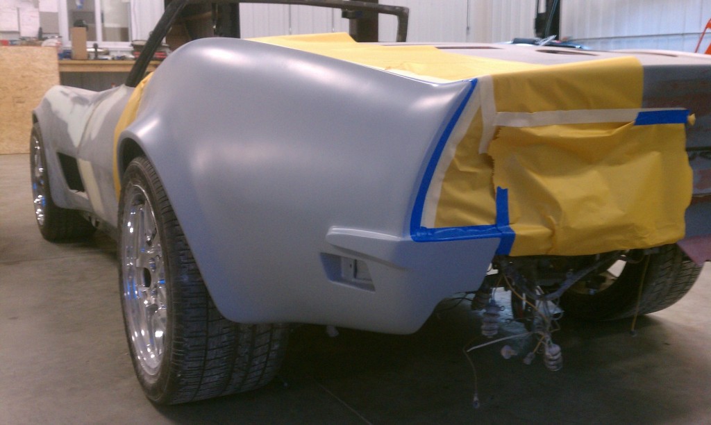 1968-1973 CORVETTE REAR FENDERS - 2" FLARE - Custom Image Corvettes