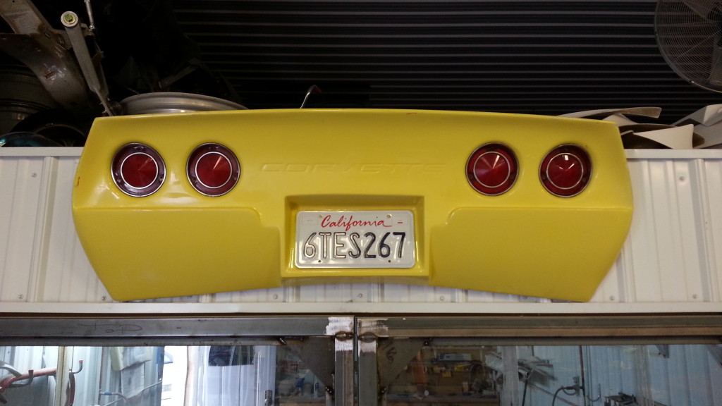 1974-1982 REAR BUMPER - CHROME BUMPER LOOK - Custom Image Corvettes