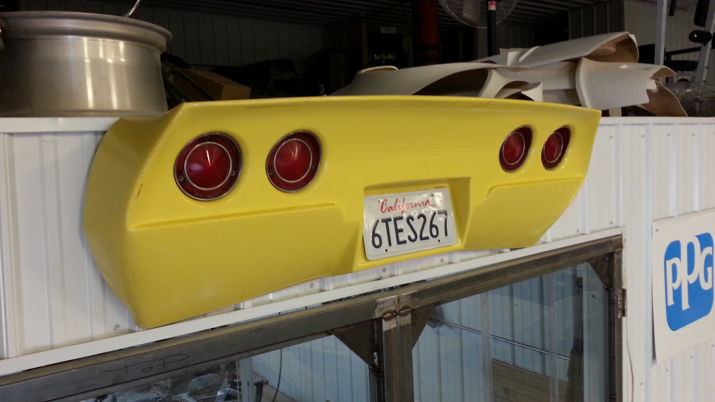 1974-1982 REAR BUMPER - CHROME BUMPER LOOK - Custom Image Corvettes