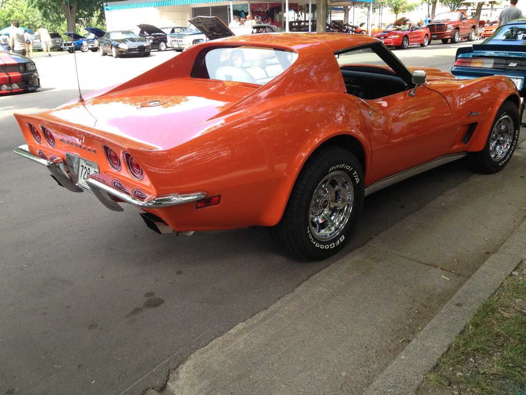 1974-1982 REAR BUMPER - CHROME BUMPER LOOK - Custom Image Corvettes