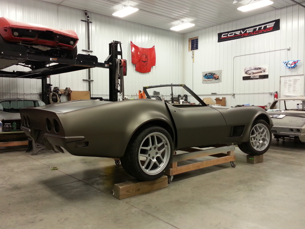 1968-1973 CORVETTE REAR FENDERS - 2" FLARE - Custom Image Corvettes