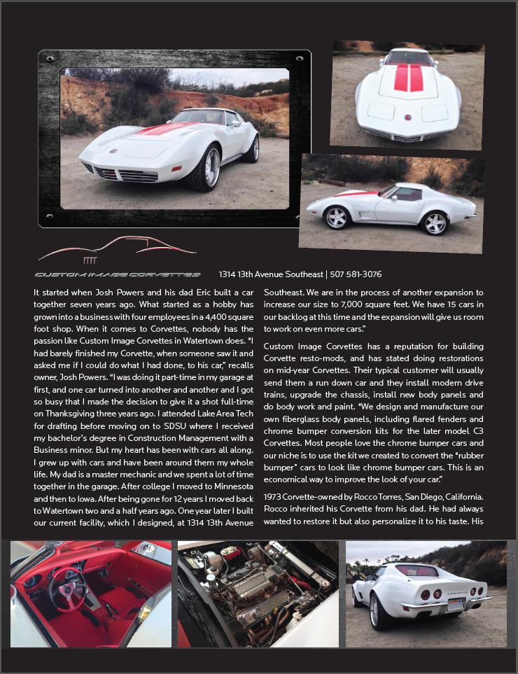 CIC is featured in Motor Market Magazine! - Custom Image Corvettes