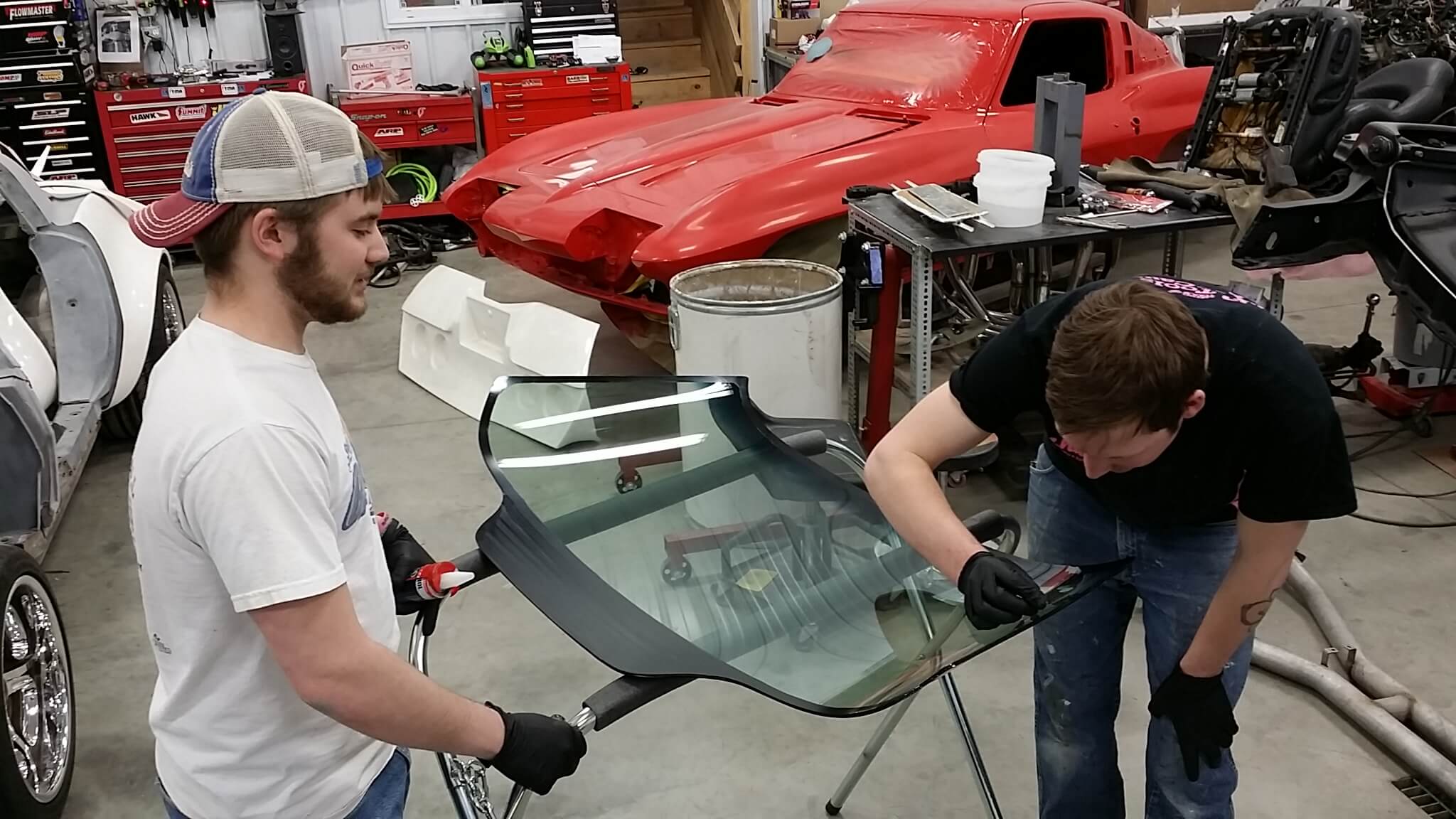 Eli's car is on the home stretch!! - Custom Image Corvettes