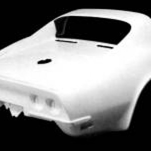 ACI 1968-1973 ONE PIECE REAR CLIP (COUPE) - Custom Image Corvettes