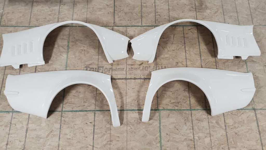 1968-1972 CORVETTE 3" X 4" FLARED FENDERS FACTORY WHEEL EDGE - Custom ...