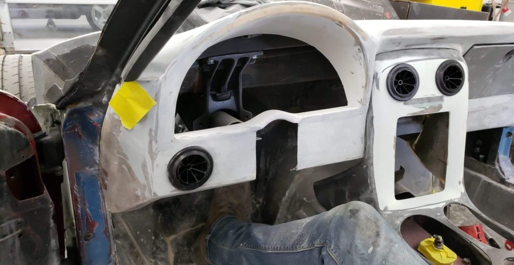 C3 CORVETTE CUSTOM DASH (Speedvette styled) - Custom Image Corvettes