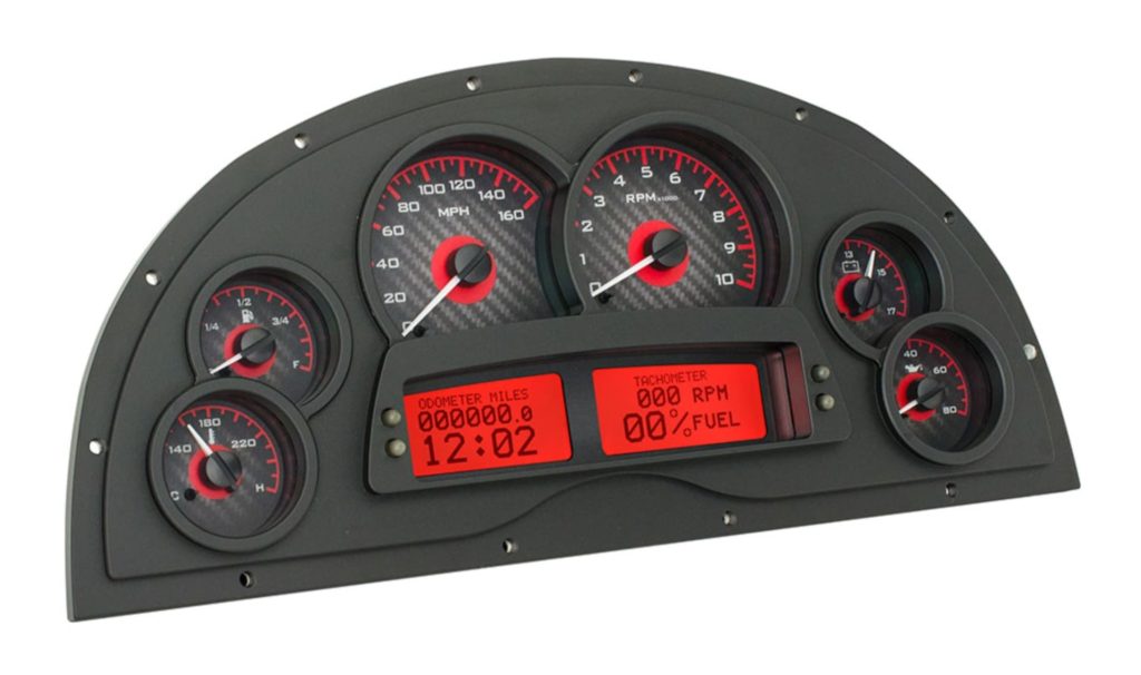 C3 CORVETTE CUSTOM DASH (Speedvette styled) - Custom Image Corvettes