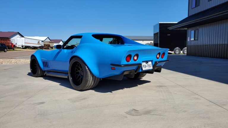 1968-1972 FLARED FENDER KIT 4" FRONTS, 5" REARS - Custom Image Corvettes