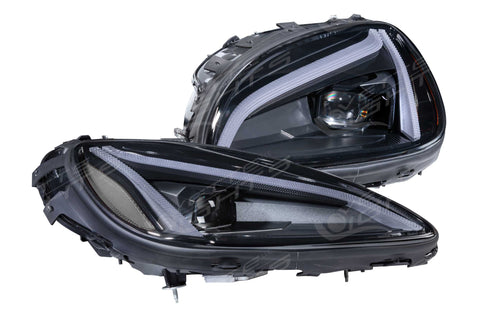 2005-2013 C6 CORVETTE GTR CARBIDE C8-STYLE LED HEADLIGHTS - Custom ...
