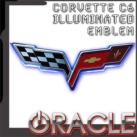 2005-2013 C6 CORVETTE ILLUMINATED REAR EMBLEM - Custom Image Corvettes