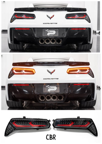 2014-2019 C7 CORVETTE C8-STYLE SEQUENTIAL LED TAIL LIGHTS [AUTO ...