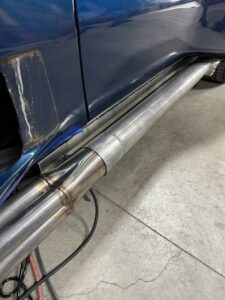 C2/C3 CORVETTE LS SWAP STAINLESS STEEL SIDE EXIT HEADERS - CERAMIC ...