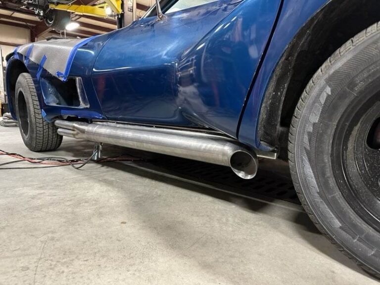 C2/C3 CORVETTE LS SWAP STAINLESS STEEL SIDE EXIT HEADERS - CERAMIC ...